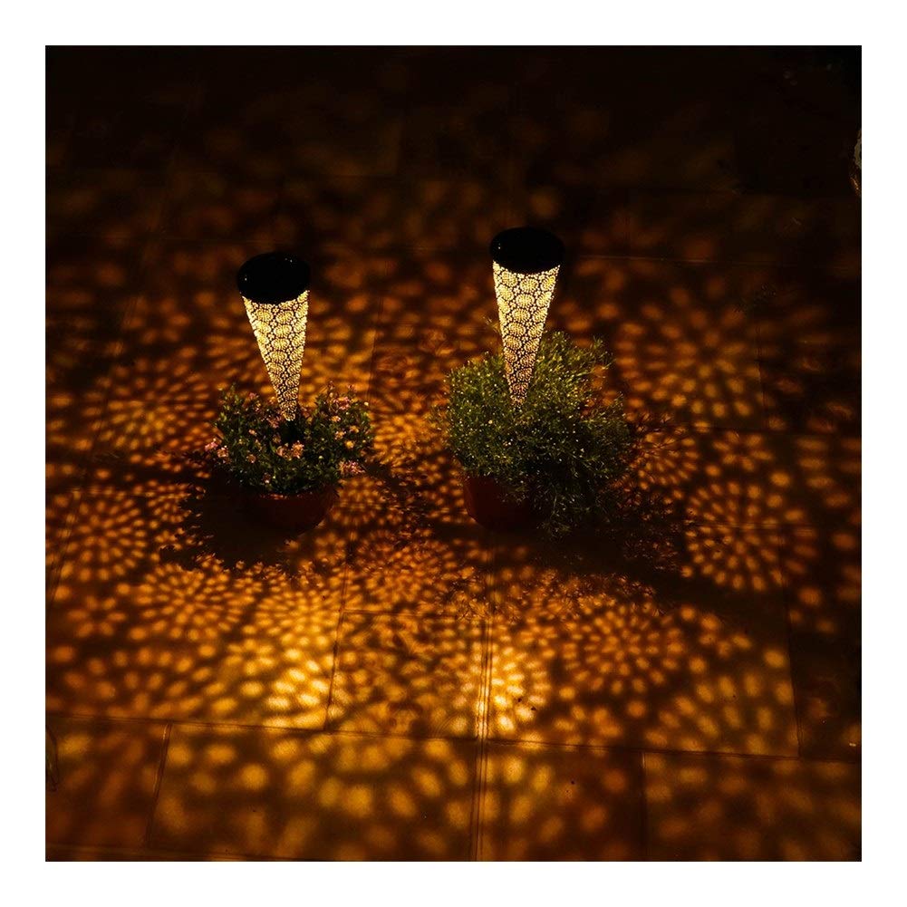 Garden Lights Solar Powered Solar Garden Lamp Ground Plug Lamp Home Garden Courtyard Landscape Lawn Outdoor Waterproof Led Photosensitive Grass Plug Atmosphere Lamp Outdoor-Post-Lights