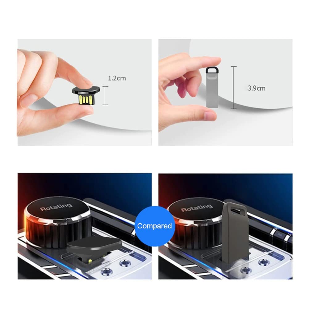 Brand: Akxesoriez 64GB Mini Flash Drive Short Car U Disk Pendrive USB Memory Stick USB 2.0 Short UDP Udisk Chip Flash 16GB 32GB 64GB (64GB)