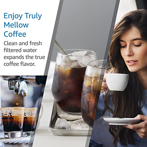 AQUACREST TÜV SÜD Certified Coffee Machine Water Filter, Replacement for Jura® Clearyl White, 64553, 7520, 60209, 68739, 62911 - Including Various Models of Nespresso®, Impressa®, 6 Pack