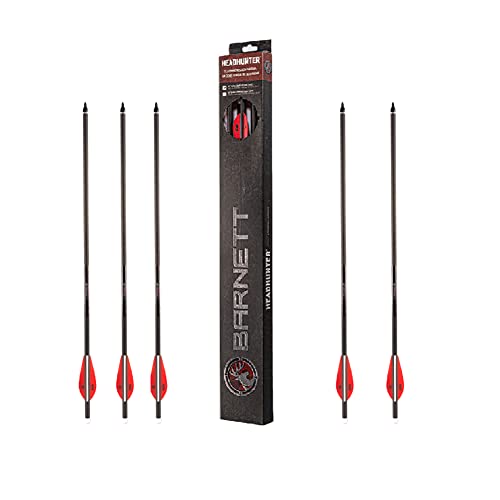 Barnett CROSSBOWS Explorer XP 380 Crossbow Package with 4x32 Scope, Carbon Arrows, Quiver, Rope Cocking Device and 5-Pack 20" Headhunter Arrows