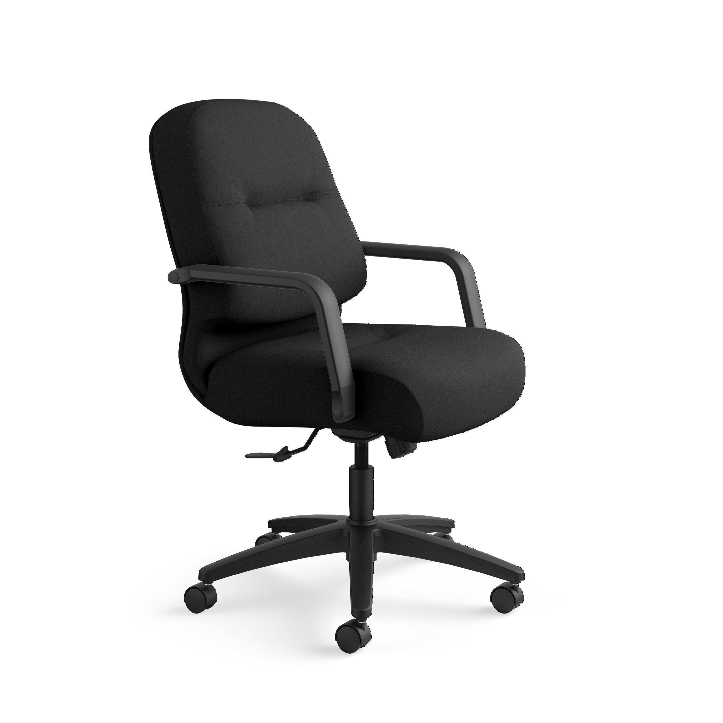 HON Executive Chair - Pillow-Soft Series Mid-Back Office , Black (H2092)
