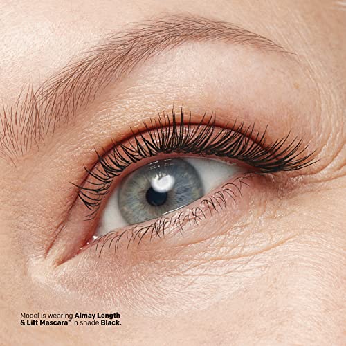Almay Lenghthening Mascara,Volume & Lift, Eye Makeup, Hypoallergenic and-Fragrance Free, 030 Black Brown, 0.24 Fl Oz