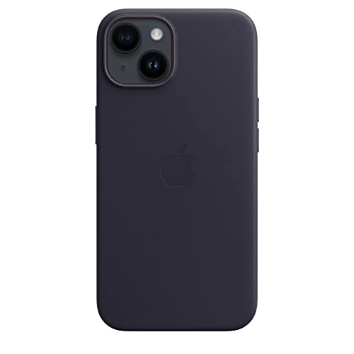 Apple iPhone 14 Leather Case with MagSafe - Ink