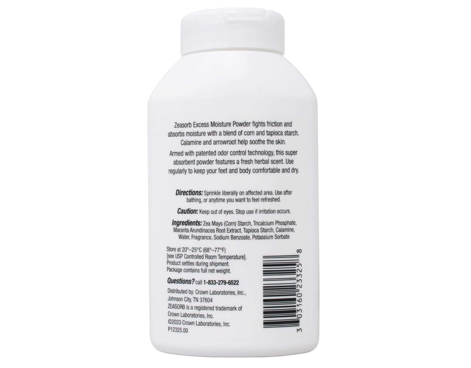 Zeasorb Super Absorbent Powder 2.50 oz (Pack of 10)