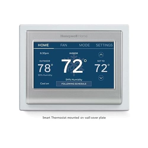 Honeywell Home RTH9585WF Wi-Fi Smart Color Thermostat + Wall Plate