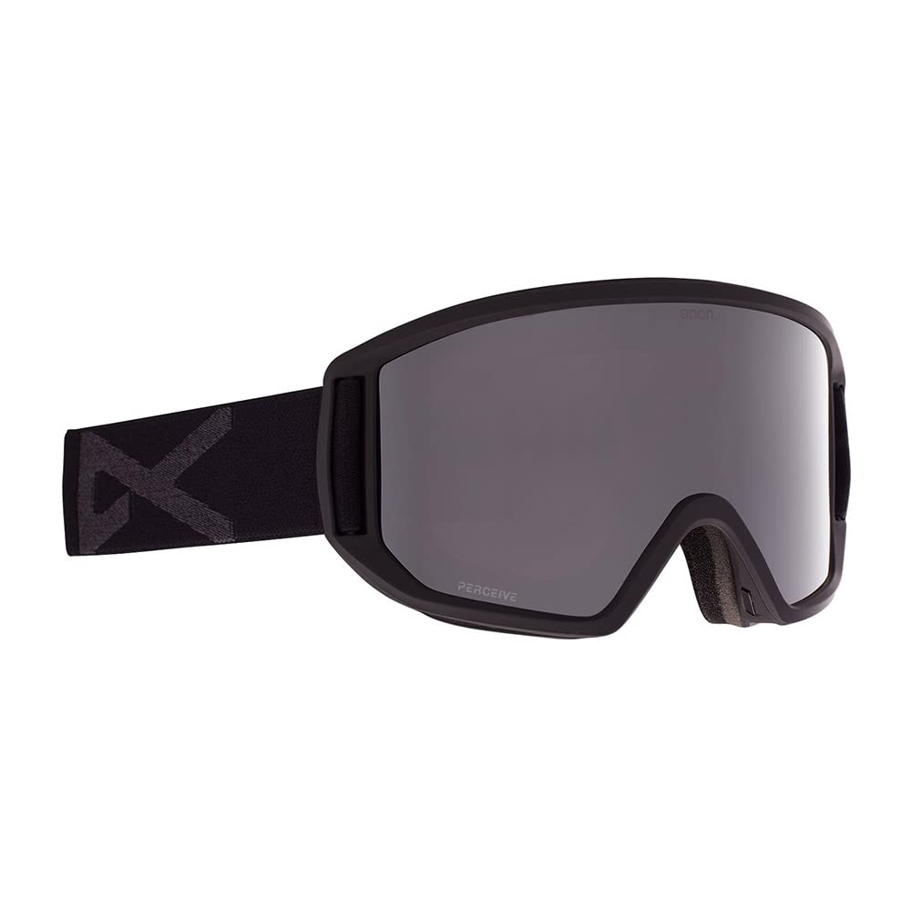 Anon Men's Relapse Goggle with Spare Lens, Black / Perceive Variable Green