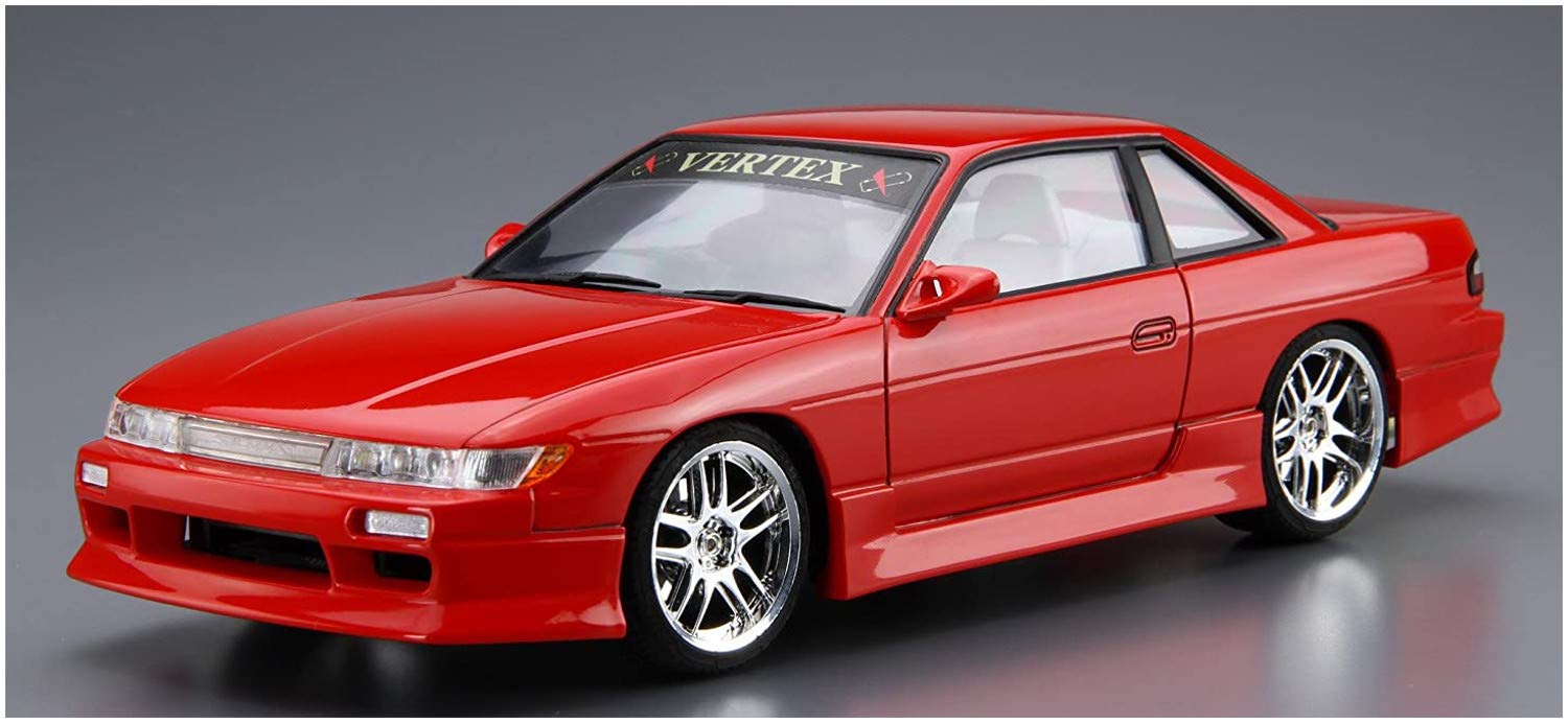 Aoshima 1/24 Scale Vertex PS13 Silvia 1991 - Plastic Model Building Kit # 58619
