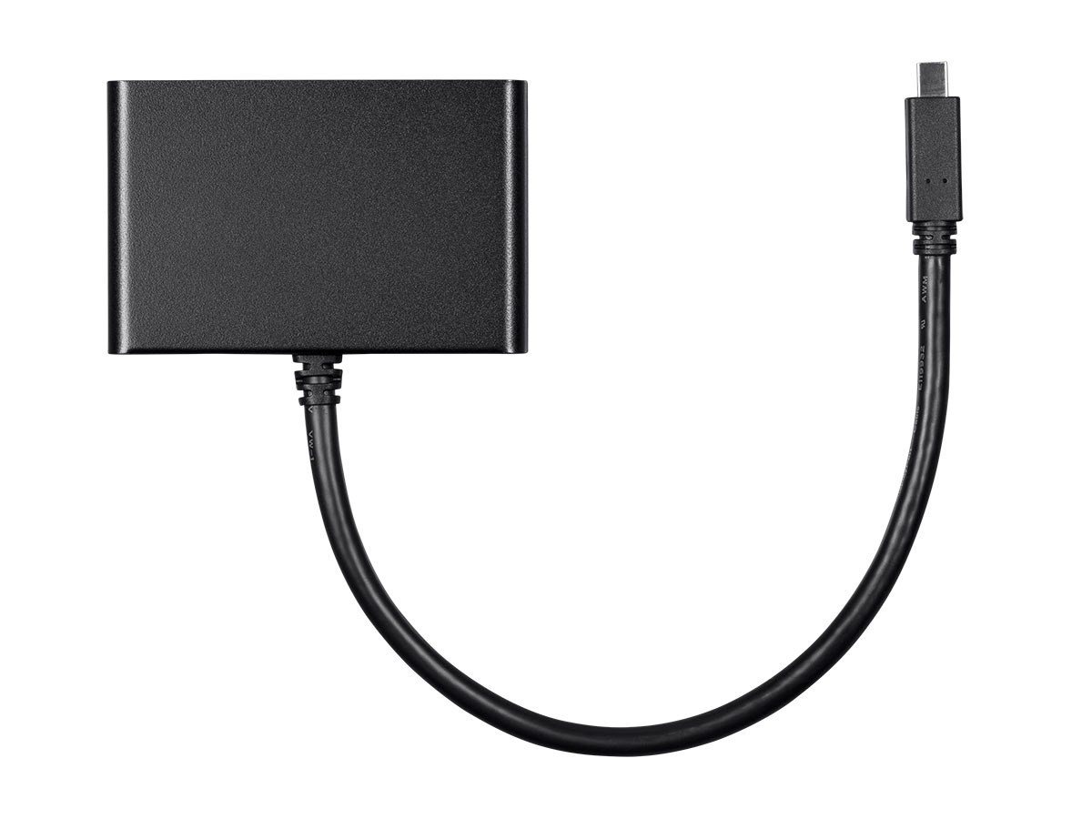 Monoprice 2-Port Mini DisplayPort 1.2 to HDMI Multi-Stream Transport (MST) Hub, Mini DP to HDMI,Black