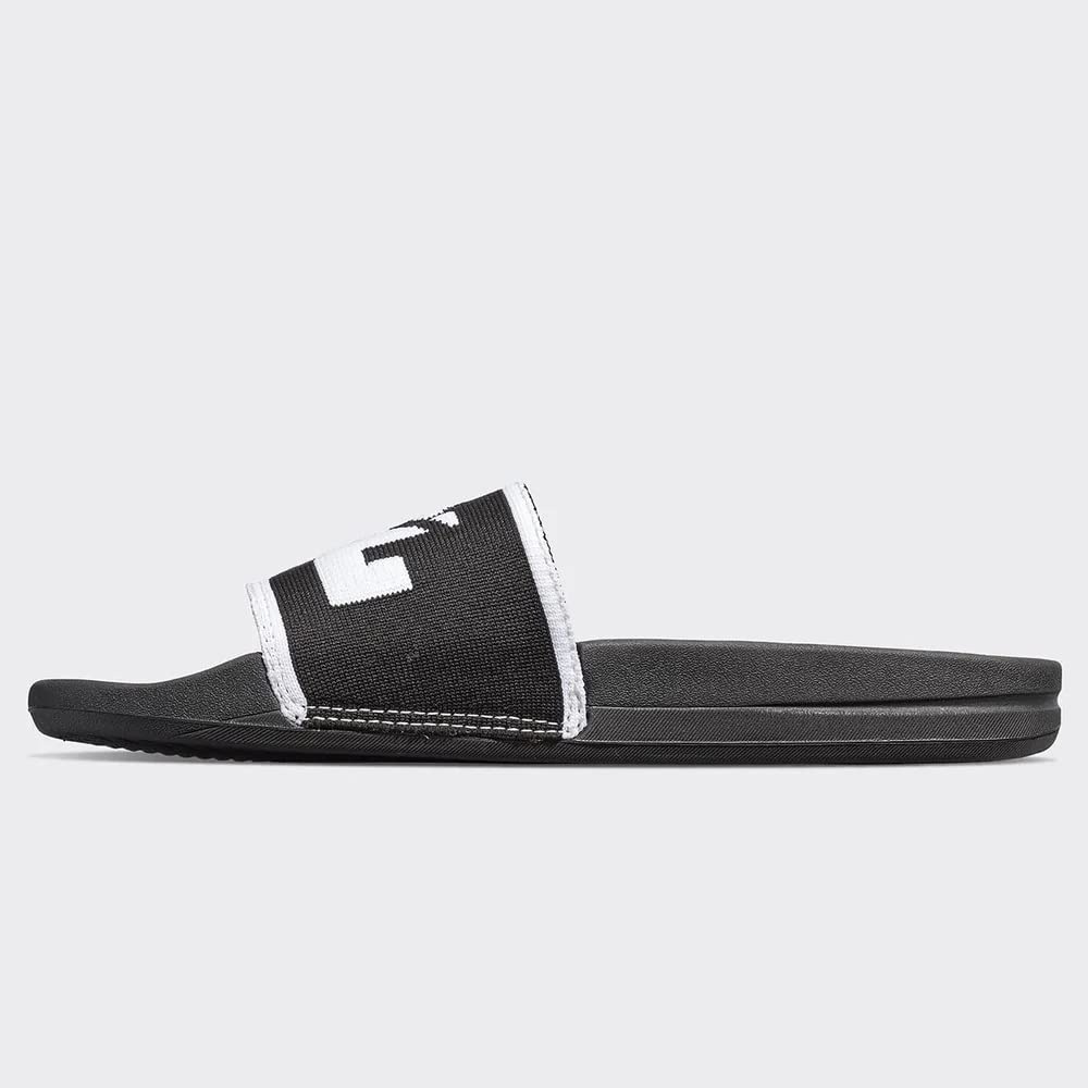 Athletic Propulsion Labs (APL) Big Logo Techloom Slide Black/White/White 10 D (M)