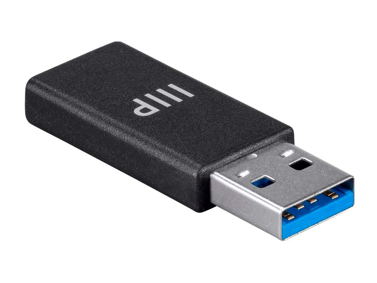 Monoprice USB-C Female to USB-A Male 3.1 Gen 2 Adapter - Up to 10Gbps Data Transfer speeds Through a Compatible Connection