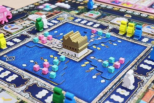 Amritsar:The Golden Temple Board Game - Reconstruct The Sacred Marvel of India! Strategy Game for Kids and Adults, Ages 14+, 1-4 Players, 60-120 Min Playtime, Made by Ludonova