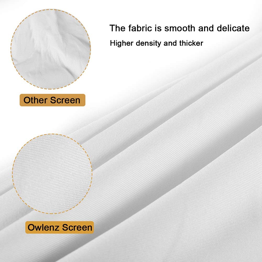 APAINI 100-inch/120-inch Portable Projector Screen 16:9 Projection Screen Foldable Thick Durable for Outdoor Home Theater (Size : 60 inch)