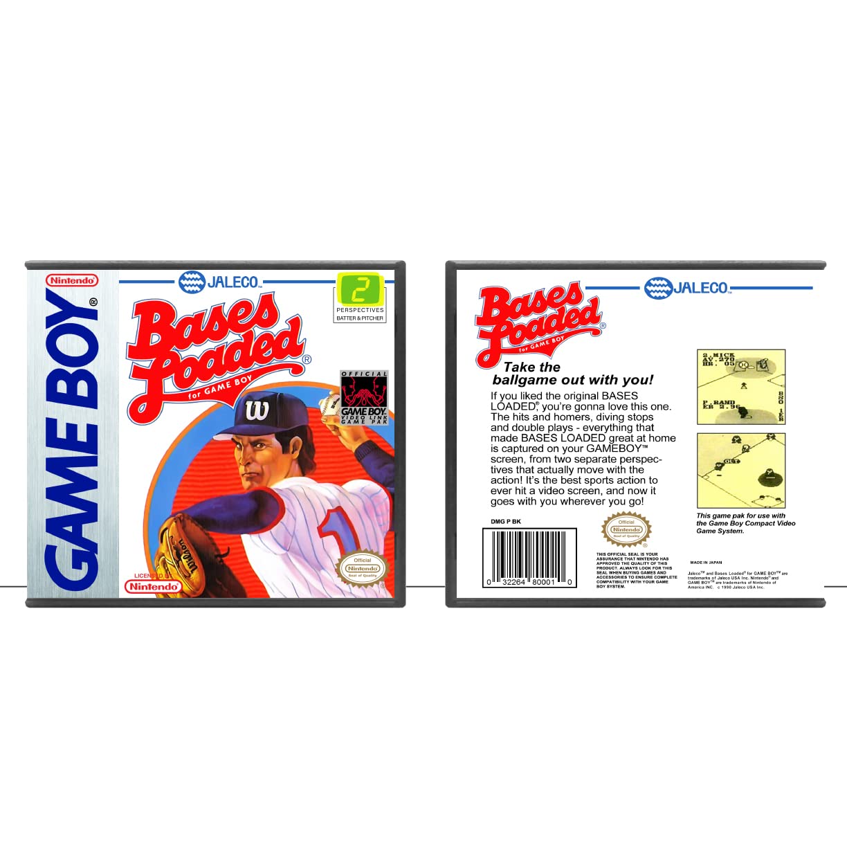 Bases Loaded | (GB) Game Boy - Game Case Only - No Game