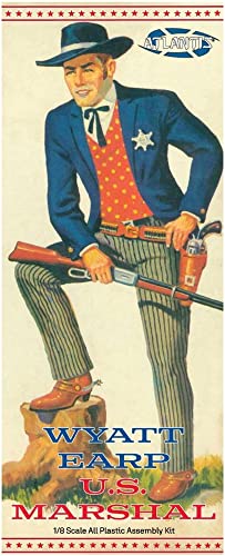 Atlantis Plastic Model Kit - U.S. Marshal YWyatt EARP 1/8 Figure