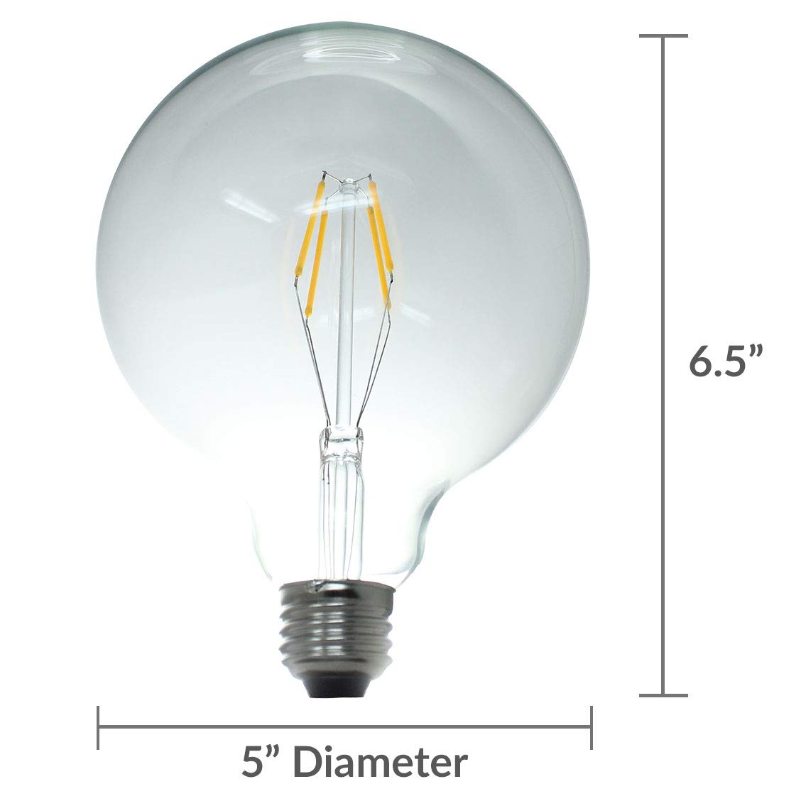 AQLighting Giant Globe LED Patio String Light Dimmable Outdoor Light