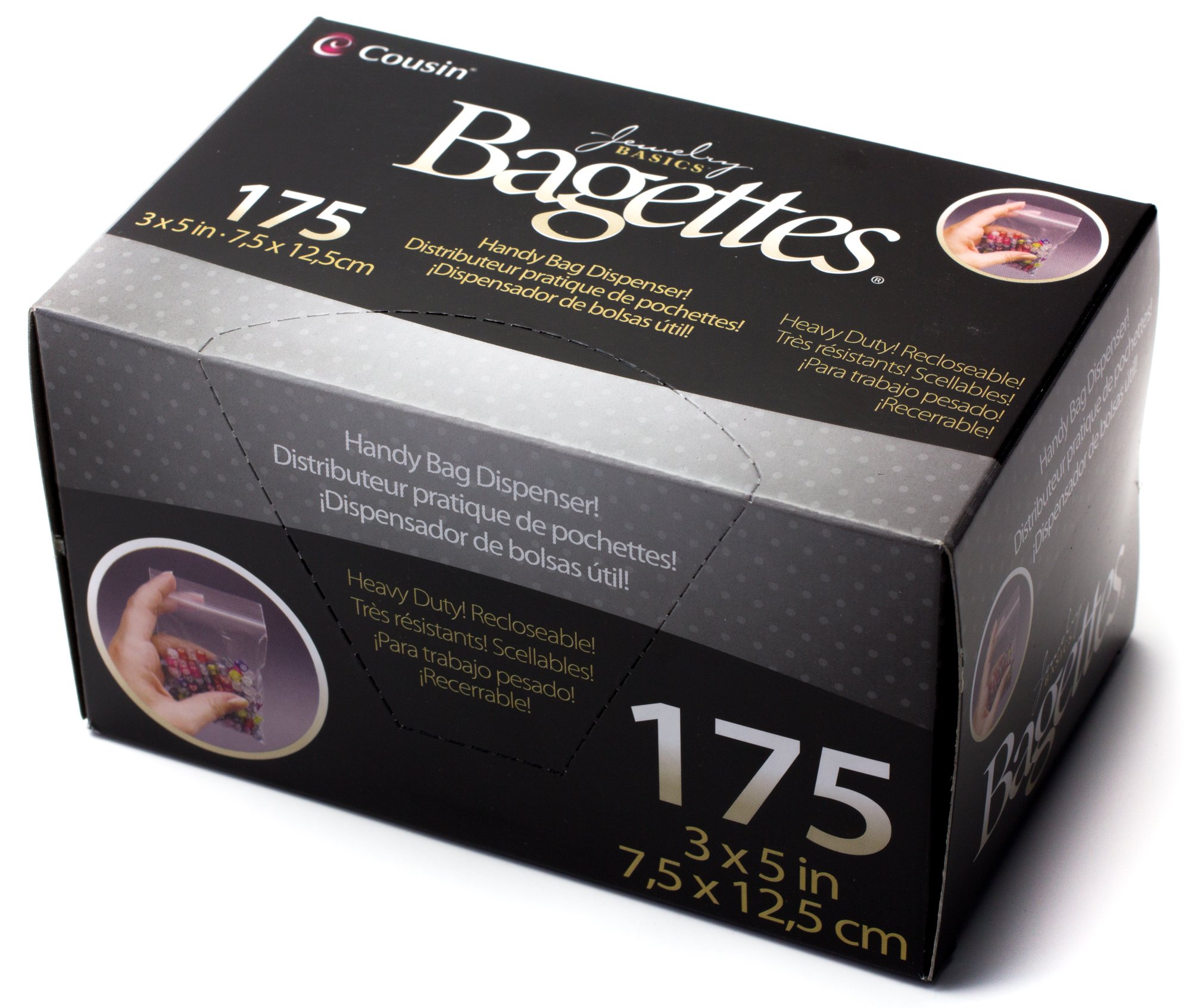 Cousin 3x5 inch Storage Bags - 175 Pieces