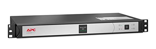 APC Smart-UPS 500VA Lithium Ion UPS with SmartConnect, SCL500RM1UC, Line Interactive, Sine Wave UPS, Short-Depth 120V Uninterruptible Power Supply