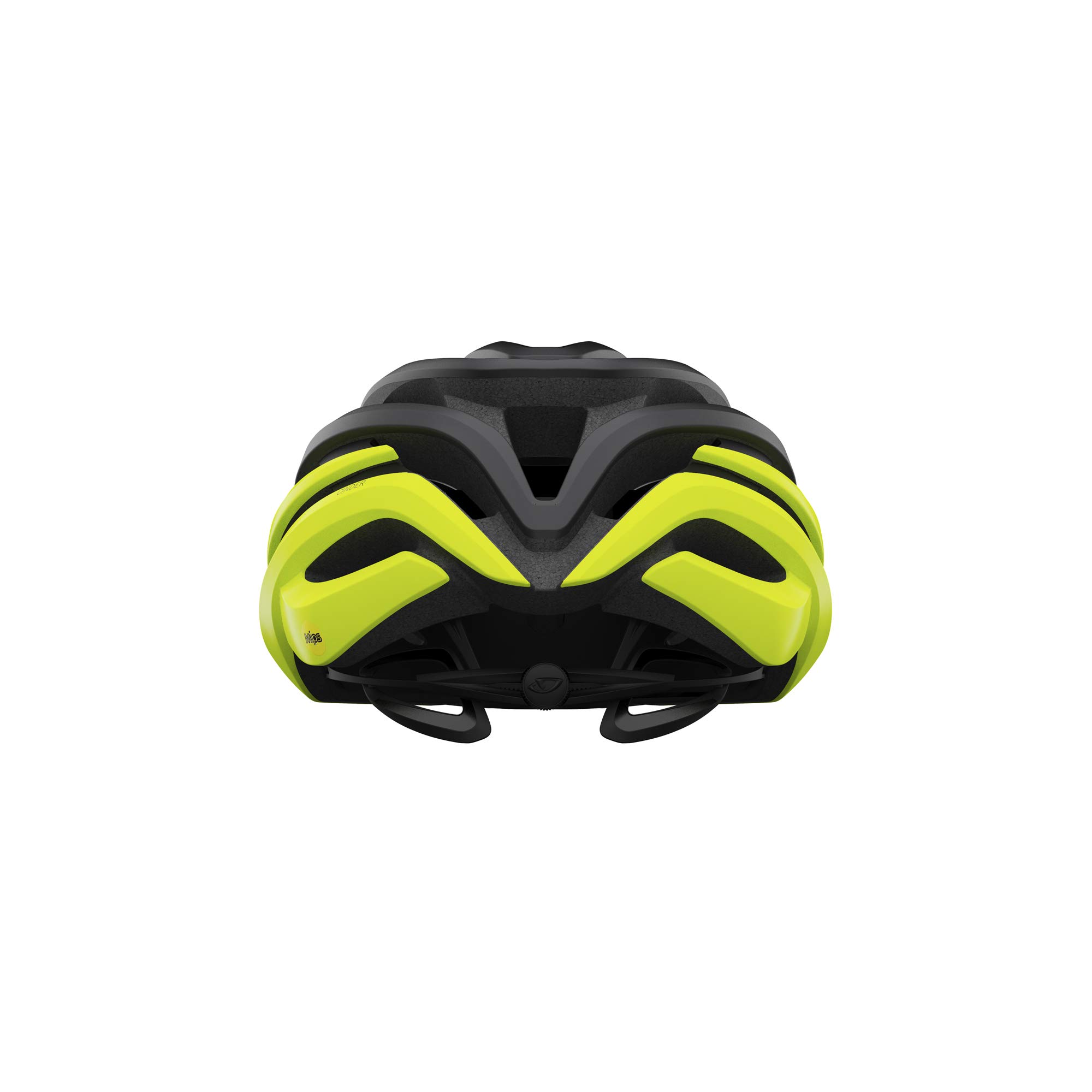 Giro Cinder MIPS Adult Road Cycling Helmet - Black Fade/Highlight Yellow (2022), Medium (55-59 cm)