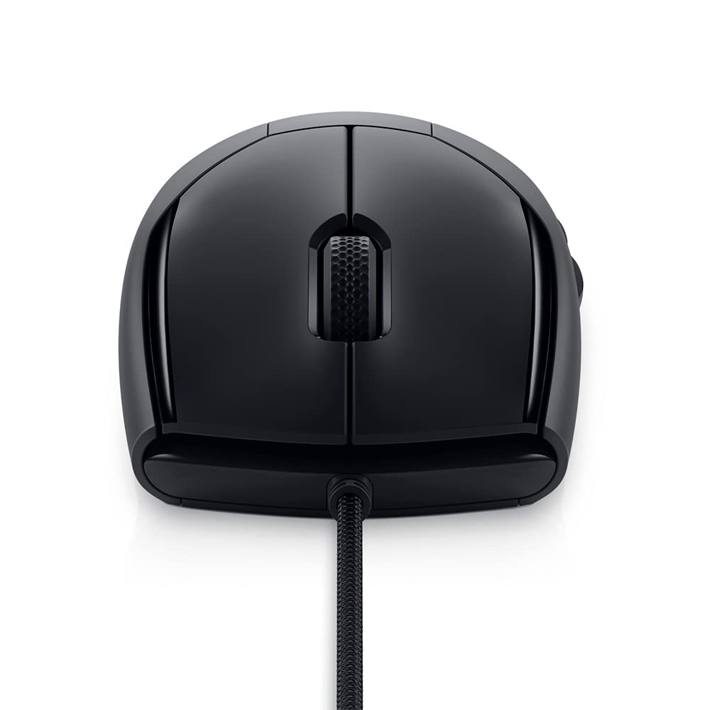 Alienware AW320M Wired Gaming Mouse, USB-A, Optical Sensor, 6 Configurable Buttons, Black