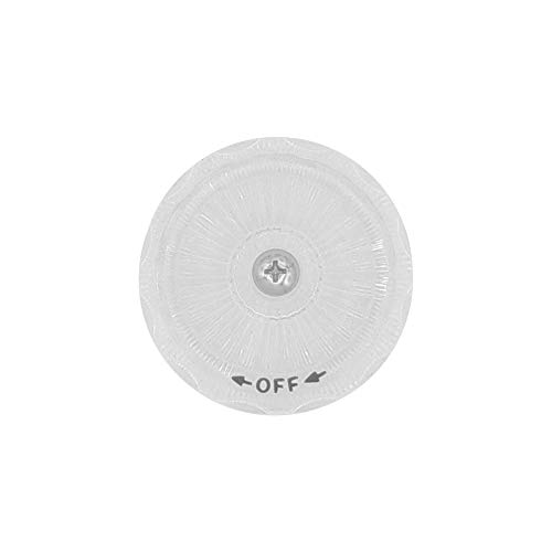 Avalon Shower Volume Control Handle, Mixet Tub and Shower Knob Replacement, Clear Acrylic