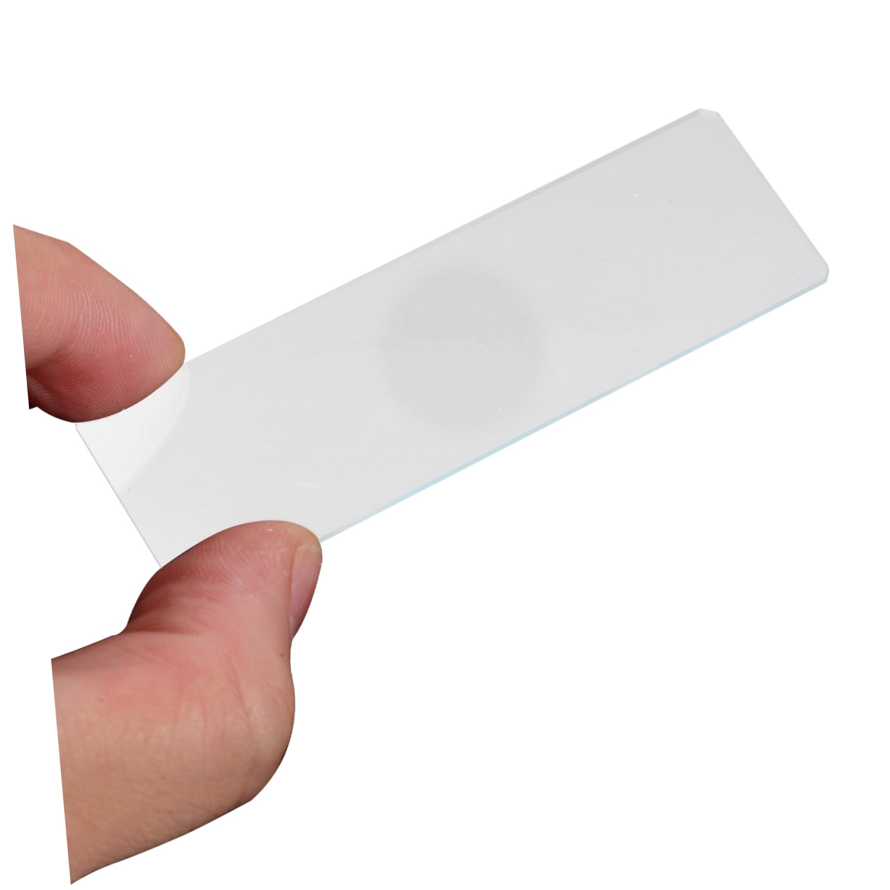 VINTORKY 50 Pcs Concave Slide Laboratory Glass Slides Microscope Slides Glass Plate Frosted