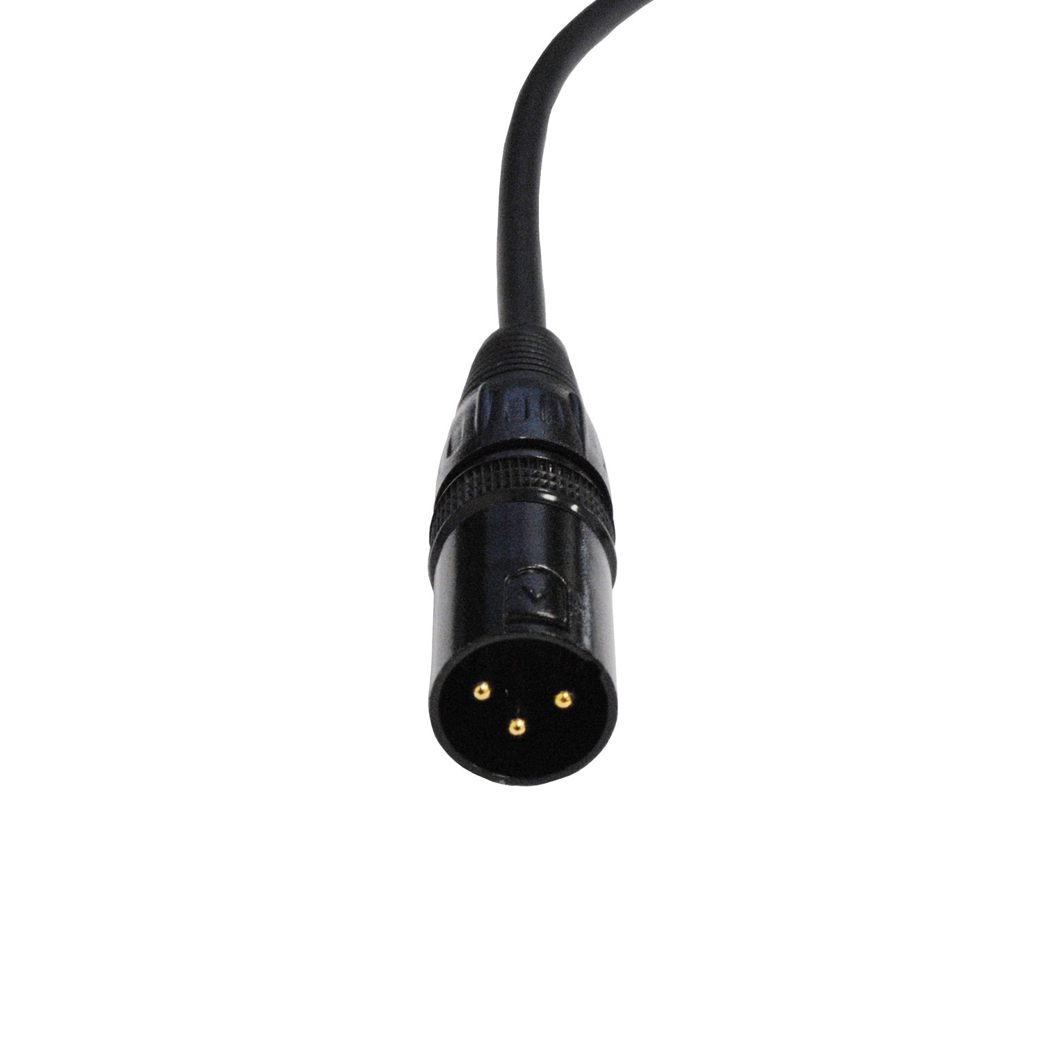 Audio 2000s E14106P2 1/4" TRS Right Angle to XLR Male 6 Ft Audio Cable (2 Pack)