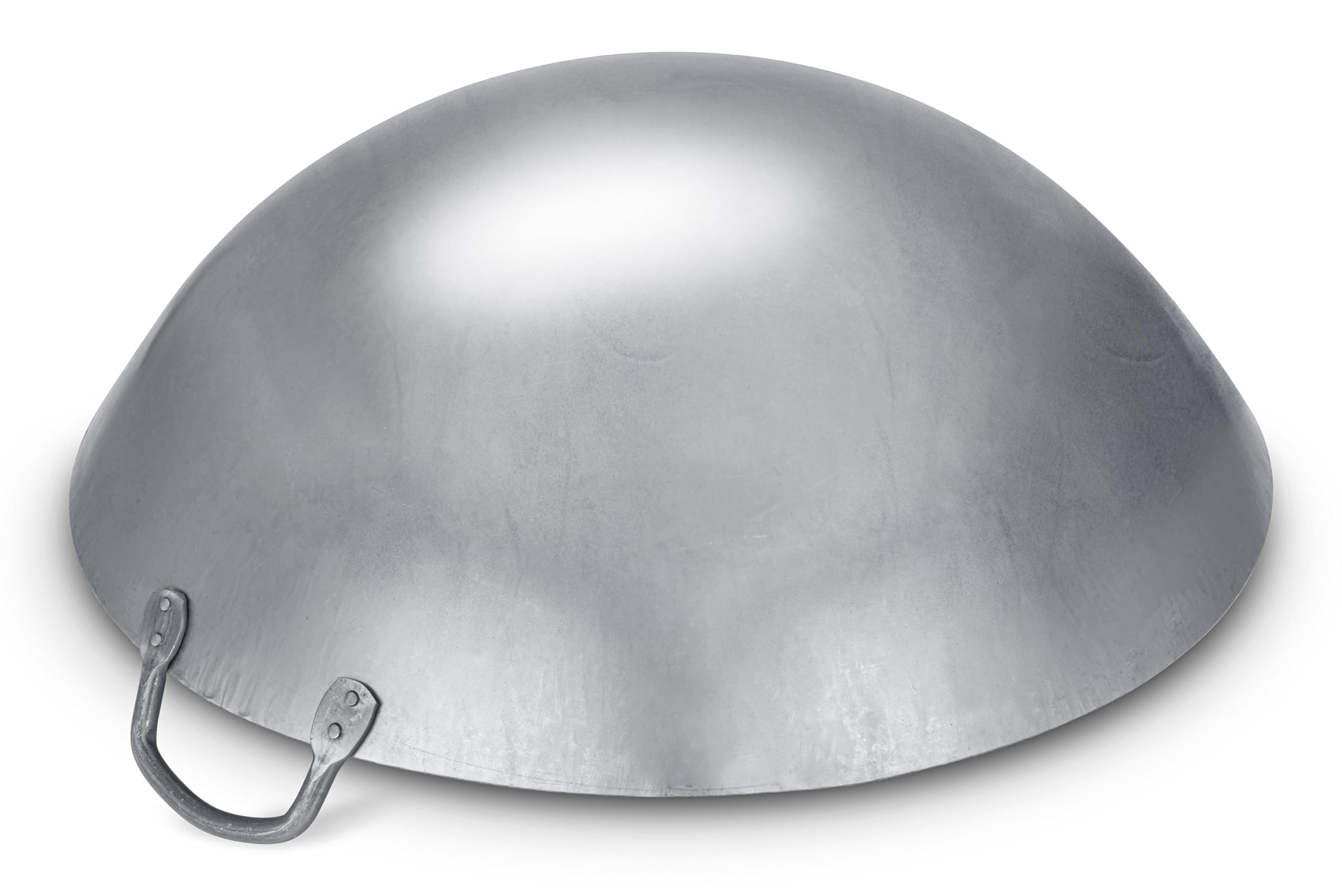 Craft Wok Large 18-Inch Heavy Canton Style Hand Hammered Carbon Steel Wok (Round Bottom) / 731W87-18in