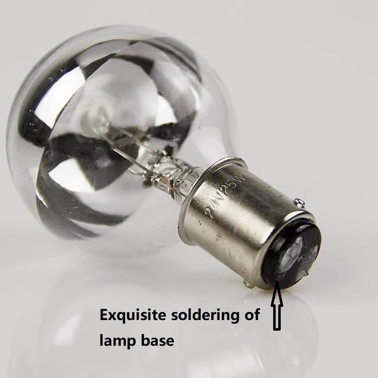 GWAYUANY Ba15d 24V 50W shadowless lamp Single Hole Cold Light Bulb Surgical Light Bulbs Insert Button