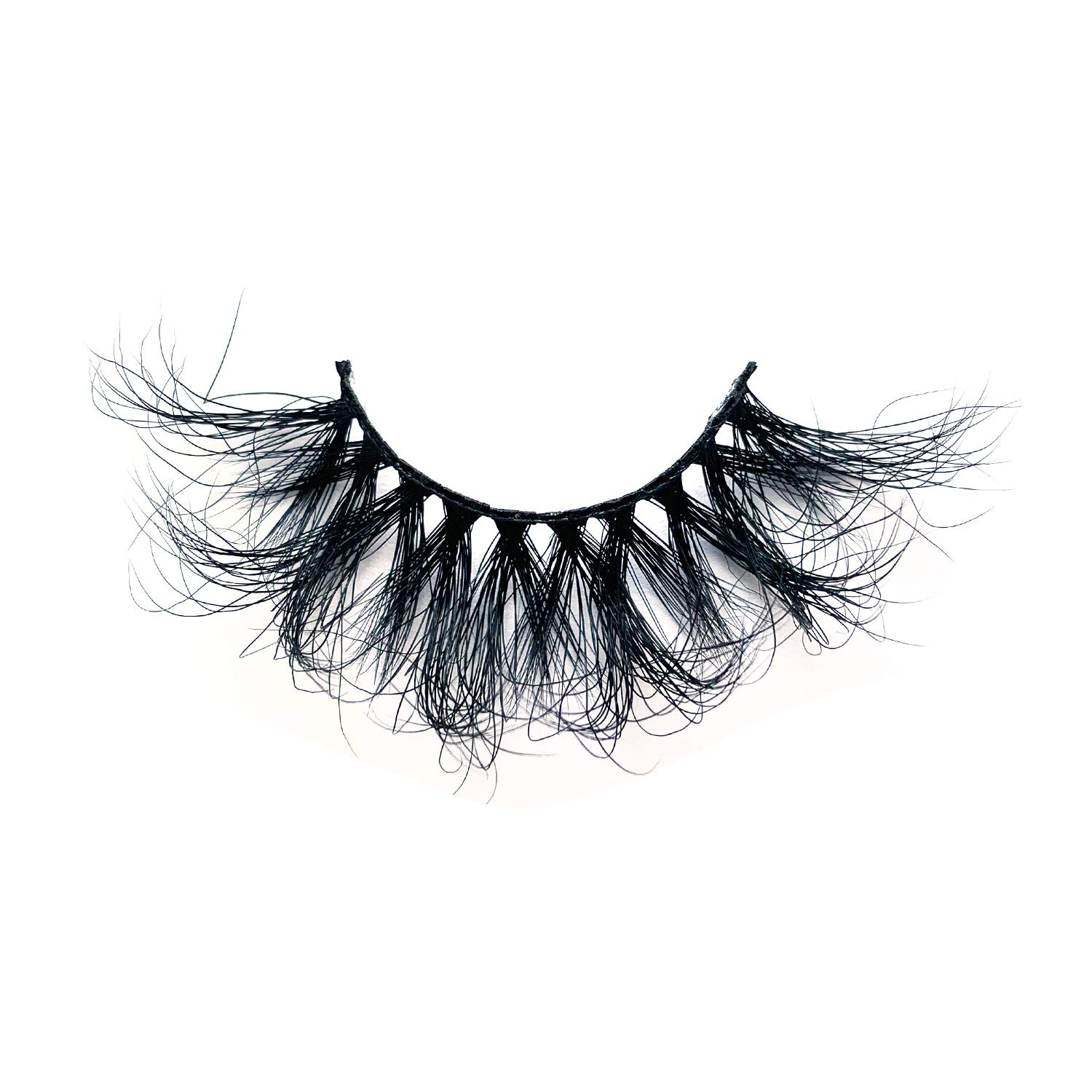 ACROWN 5D 25mm Lashes Mink Full Volume Cruelty-free Siberian 3D Mink Strip Eyelashes 3 Pack