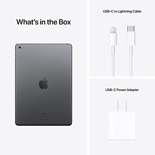 Apple 2021 iPad (10.2-inch, Wi-Fi, 256GB) - Space Gray (Renewed Premium)