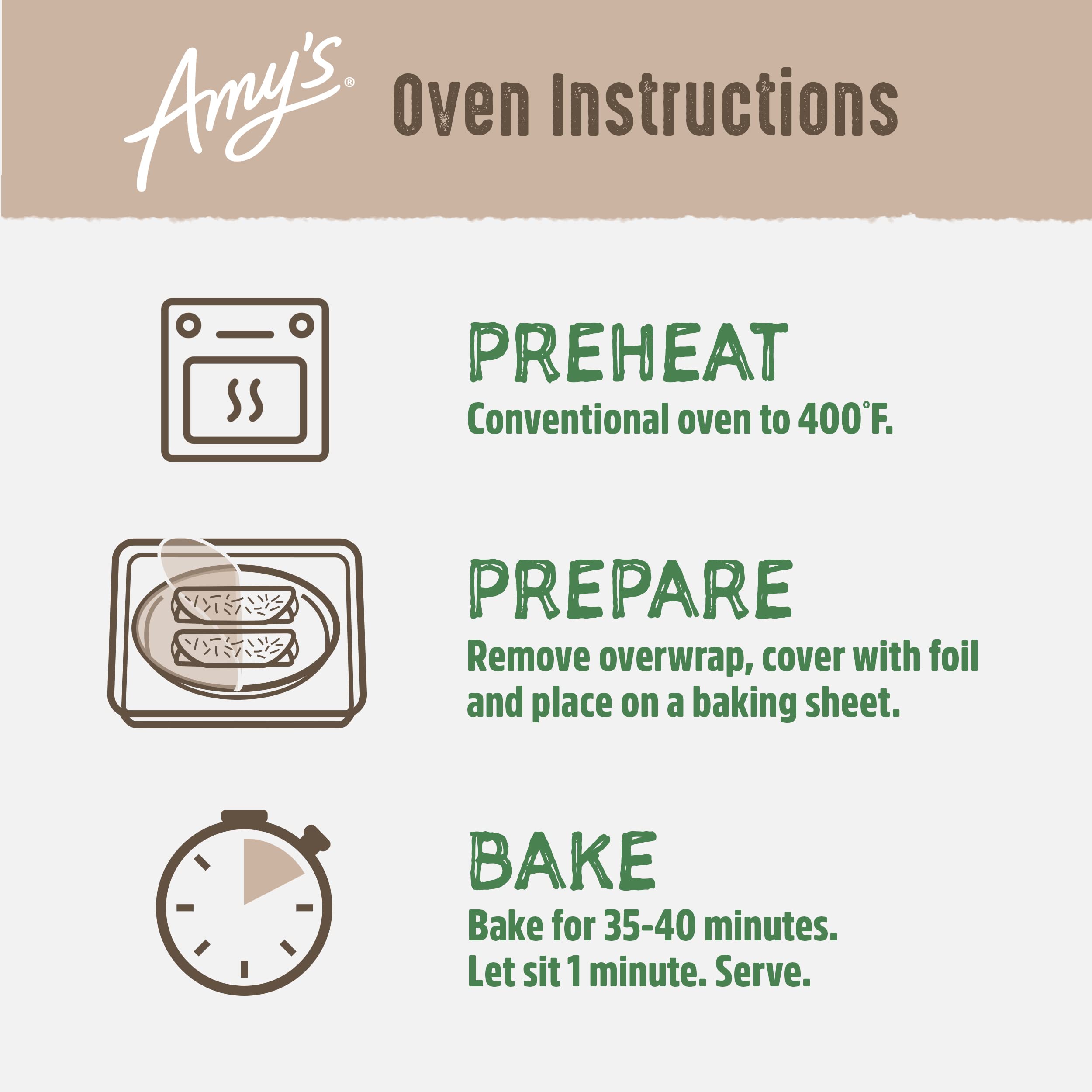 Amy's Frozen Meals, Cheese Enchilada, Made With Organic Corn and Tomatoes, Gluten Free Microwave Meals, 9 Oz