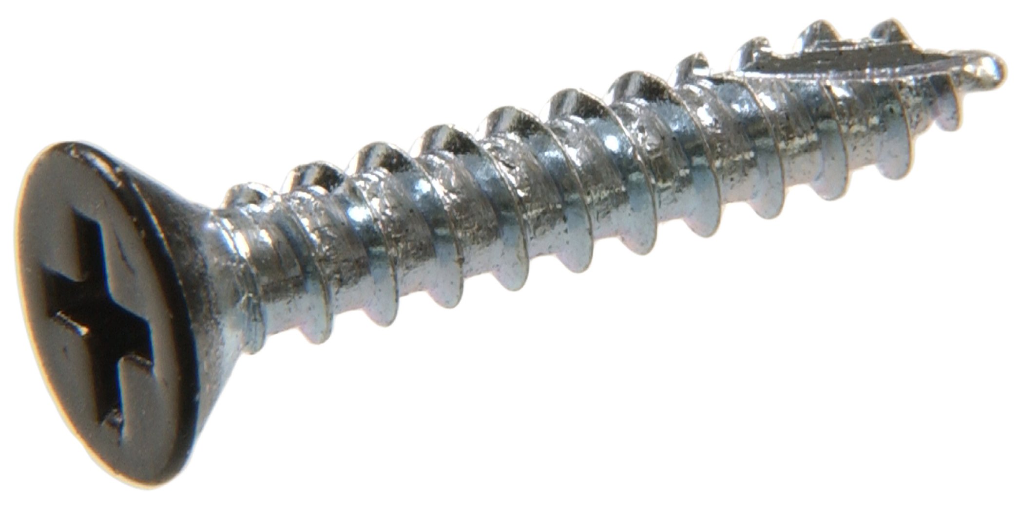 The Hillman Group 45400 9-Inch x 1-1/4-Inch Flat Phillips Wood Screw, Black, 15-Pack