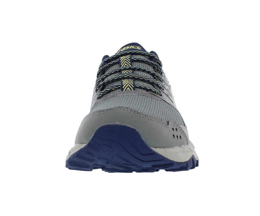 ASICS Women's Gel-Sonoma 3, Grey/Blue/Lime, 6 B(M) US