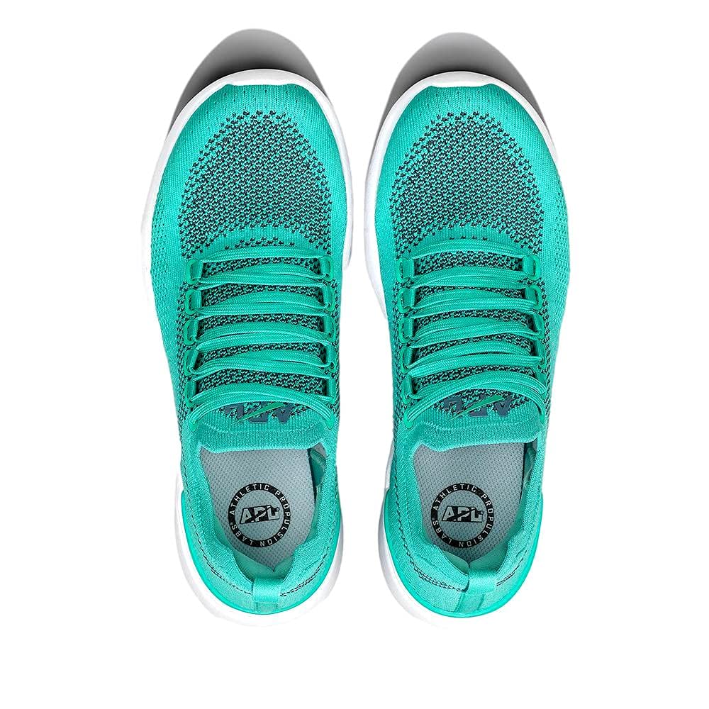 APL: Athletic Propulsion Labs Women's Techloom Breeze Sneaker, Green/Midnight Jungle/White, 6