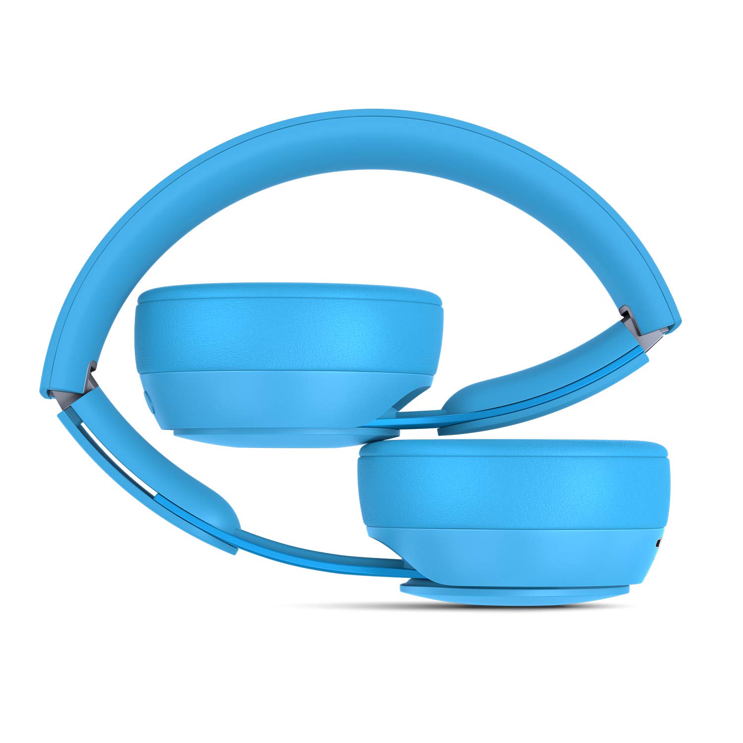 Apple Beats Solo Pro Wireless Noise Cancelling On-Ear Headphones H1 Headphone Chip, Class 1 Bluetooth, Active Noise Cancelling, Transparency, 22 Hours of Listening Time - Light Blue