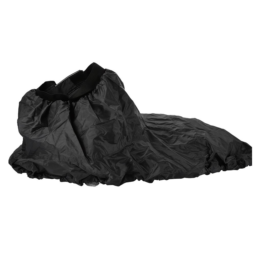 Acouto Spray Skirt Kayak Adjustable Kayak Spray Cover Nylon Kayak Spray Skirt Waterproof Cover Water Sports Accessory(Black)