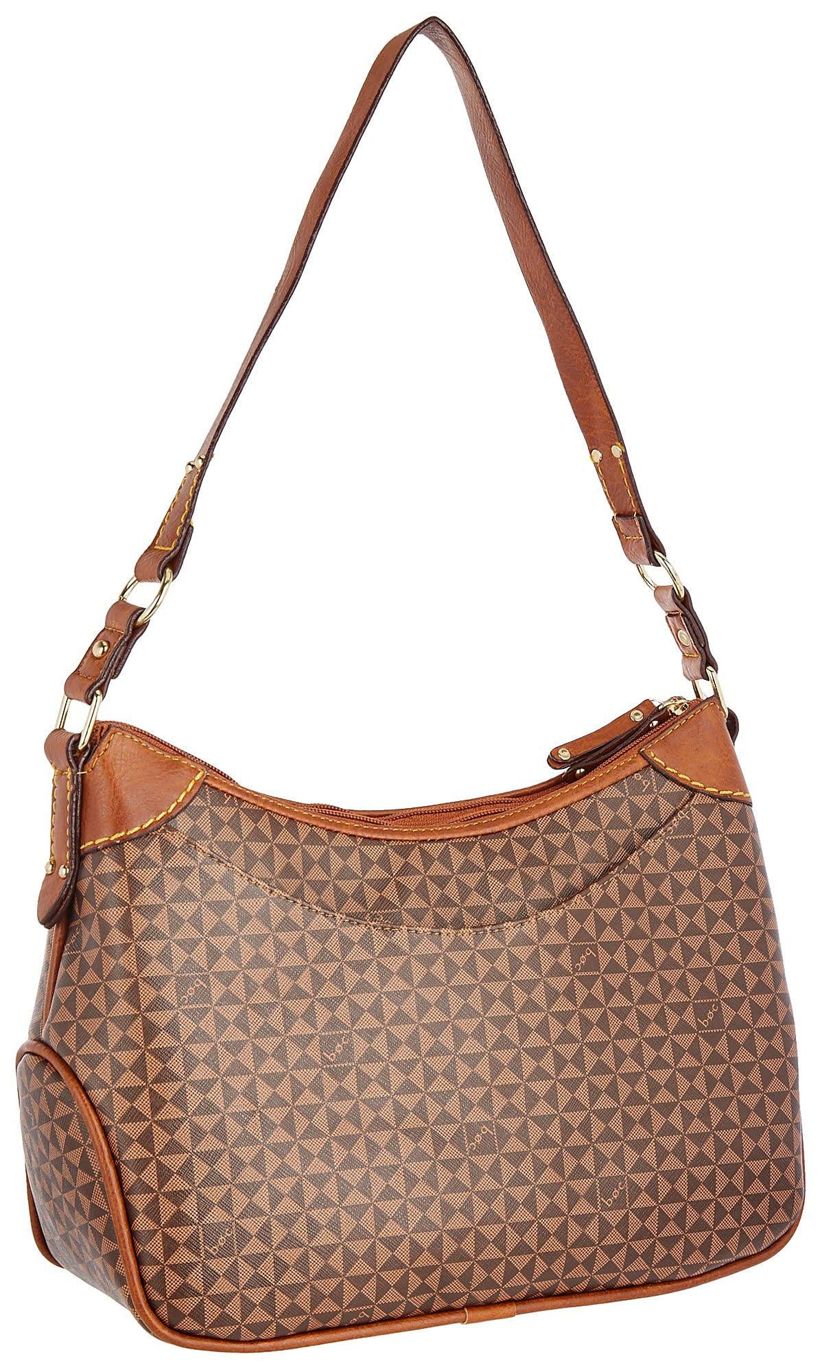 BOC Oakfield Signature Hobo Bag SaddleSaddle
