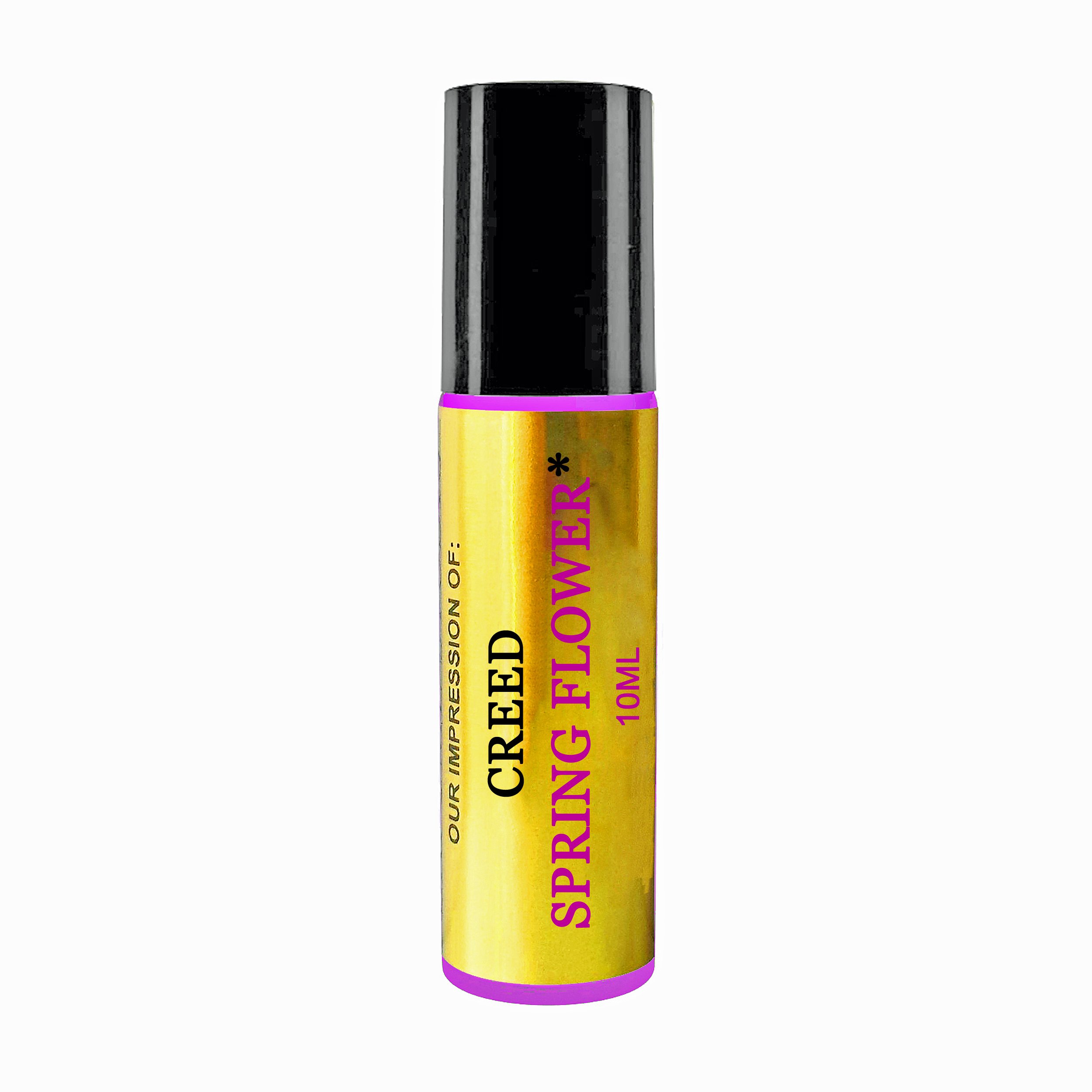 Perfume Studio Parfum Oil IMPRESSION Compatible with -(*CREED_SPRING_FLOWER)*_WOMEN*; 10ml Roll On, 100% Pure No Alcohol Oil