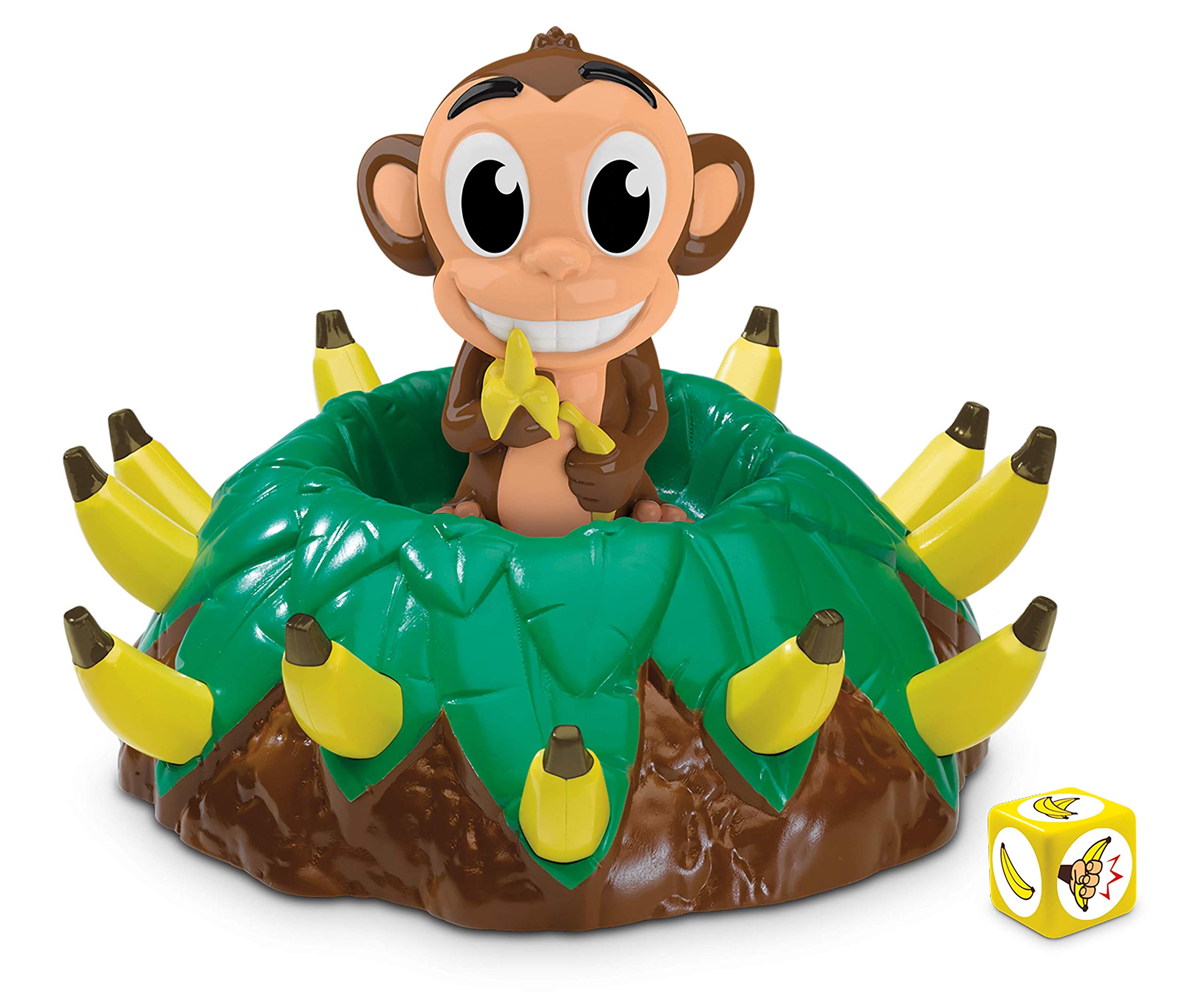 Goliath Banana Blast - Pull The Bananas Until The Monkey Jumps Game - Trilingual , Green