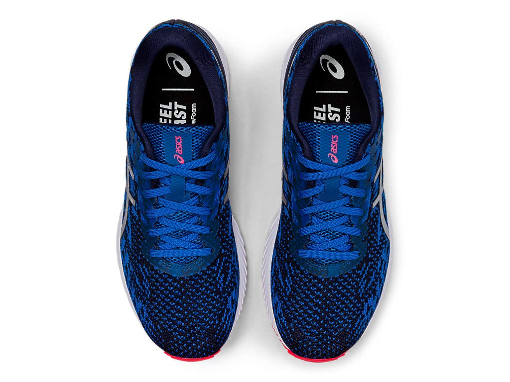 ASICS Women's Gel-DS Trainer 25 Running Shoes, 8.5, Electric Blue/Pure Silver
