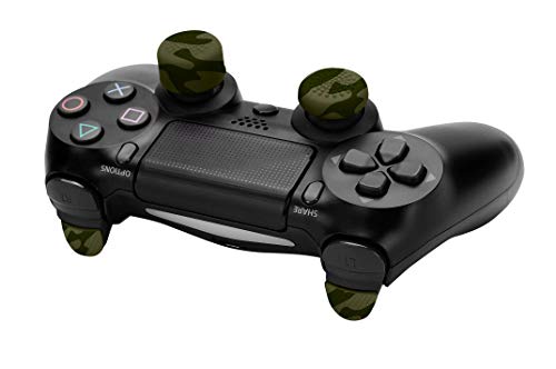 Gioteck TGMP - Thumb Grips for PS4 - Megapack Protection/Caps/Caps for Joystick PlayStation 4 - Non-Slip - Aid to Sight - PS4 Controller Protector (Pack of 4)