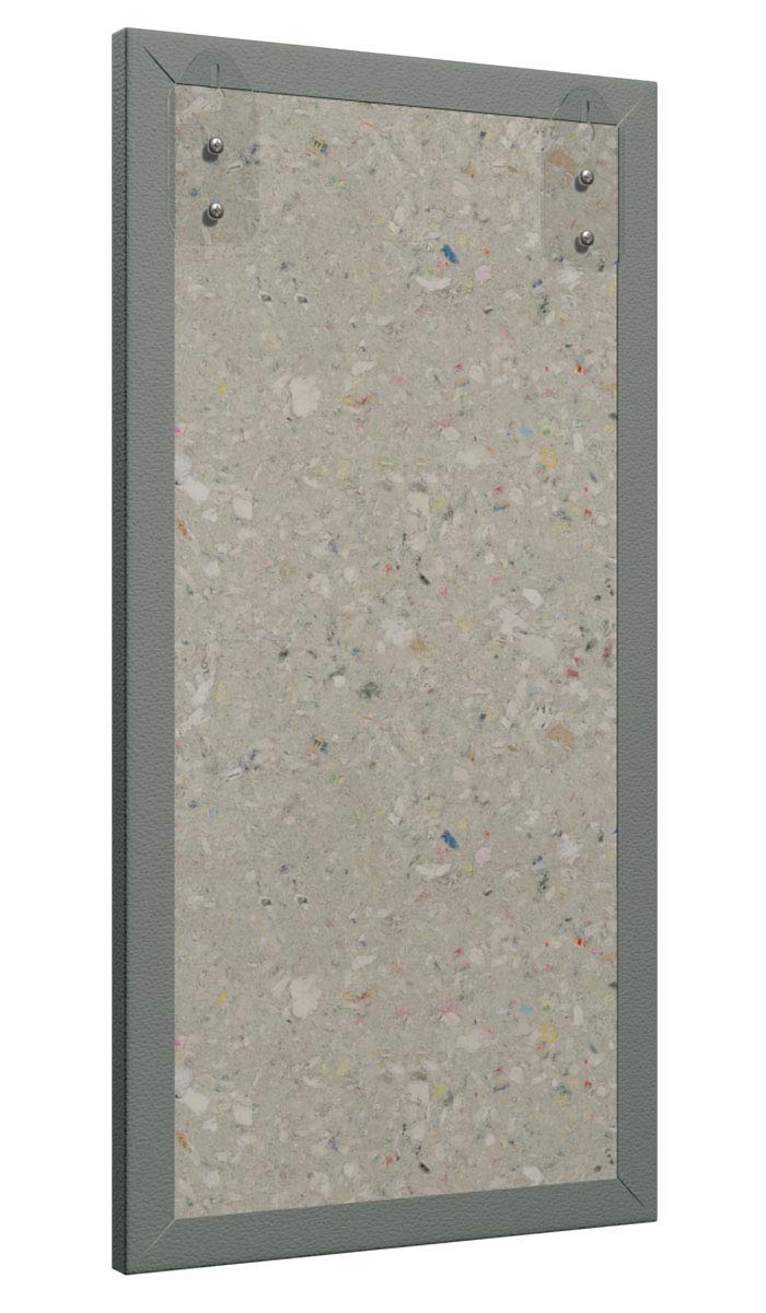 Audimute Fabric Acoustic Panel - Sound Absorption Panel - 1' x 3' x 1.5" - Fabric Wrapped Wall Panel (Geranium)