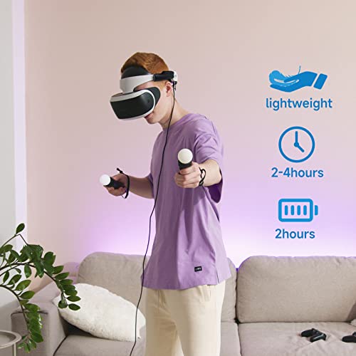 Battery Pack for Oculus Quest 2, Lightweight Portable Power Bank Accessories, Mini Charging Capsule, Fast Charging VR Extended Battery Pack 5000mAh , Extra 2+ Hours Playtime (Black)