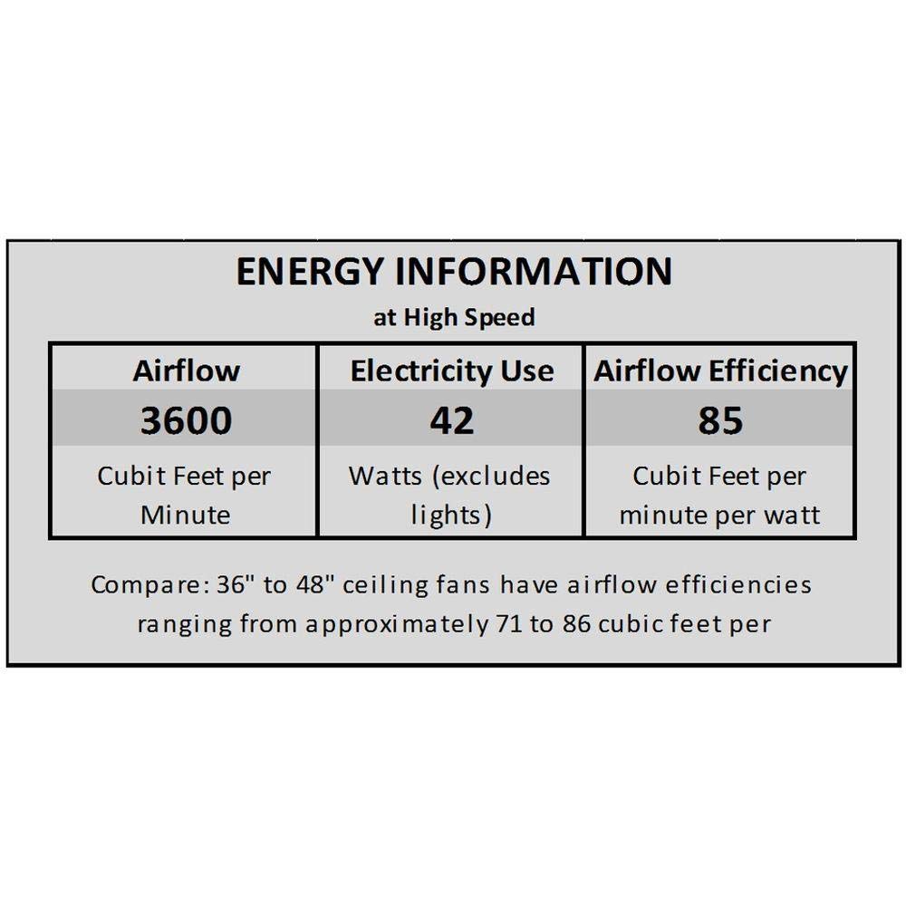 Hampton Bay UB42SWH-SH Littleton 42 in. Indoor White Ceiling Fan with Light Kit