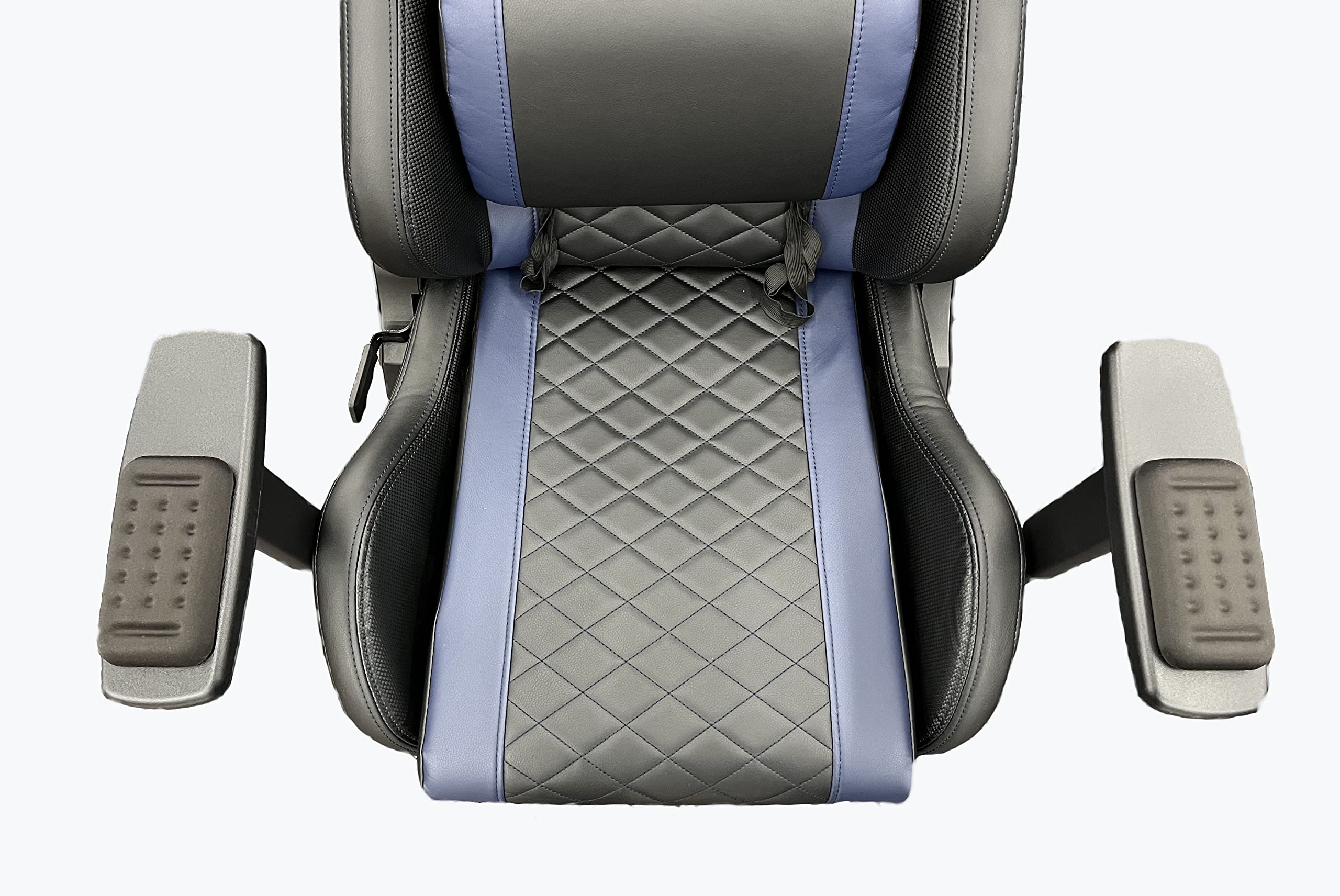 Armrest Pads for Office Chair, Slim Supportive & Skidproof, High-Density Memory Foam for Elbow Cushion Support and Pressure Relief (Set of 2)