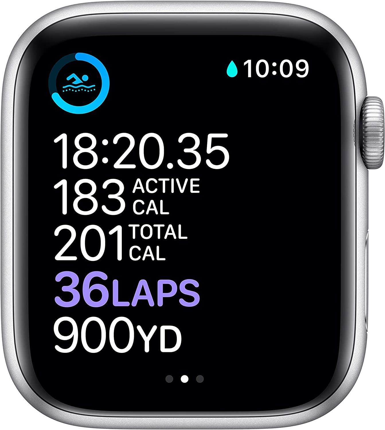 Apple Watch Series 6 (GPS + Cellular, 40mm) - Silver Aluminum Case with White Sport Band (Renewed Premium)
