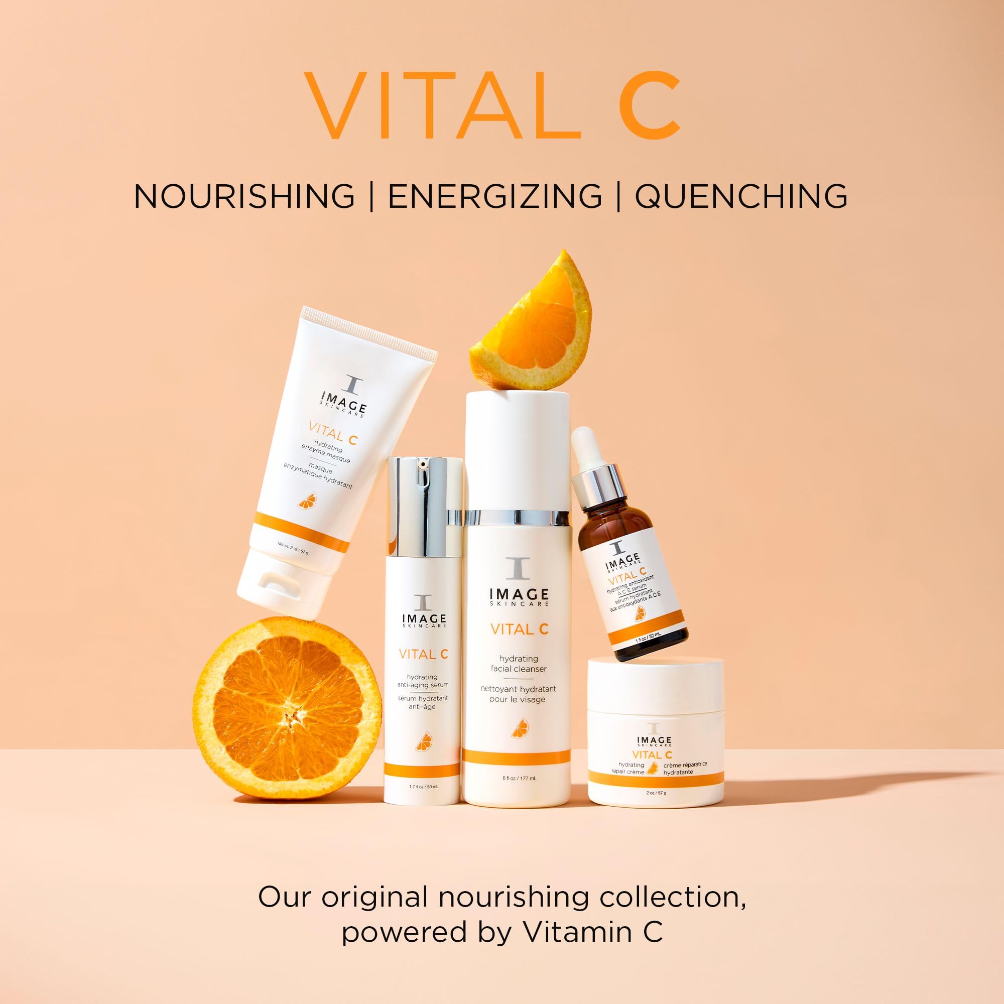 IMAGE Skincare, VITAL C Hydrating Repair Cr?me, Anti-Aging Face Night Cream with Hyaluronic Acid, 2 fl oz