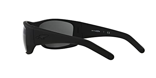 Arnette Men's An4215 Heist 2.0 Rectangular Sunglasses, Fuzzy Black/Grey, 66 mm
