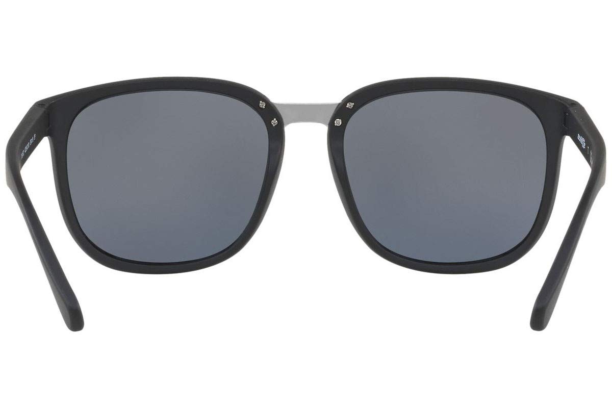 Arnette Men's An4238 Tigard Square Sunglasses, Matte Black/Polarized Gray, 55 mm