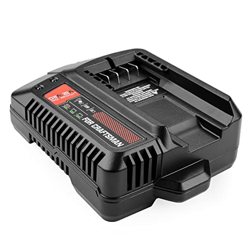 AYTXTG CMCB104 Replacement for Craftsman 20V Battery Charger,Compatible with Craftsman 20V Max V20 Lithium Battery CMCB202 CMCB204 CMCB201 CMCB206 CMCB209